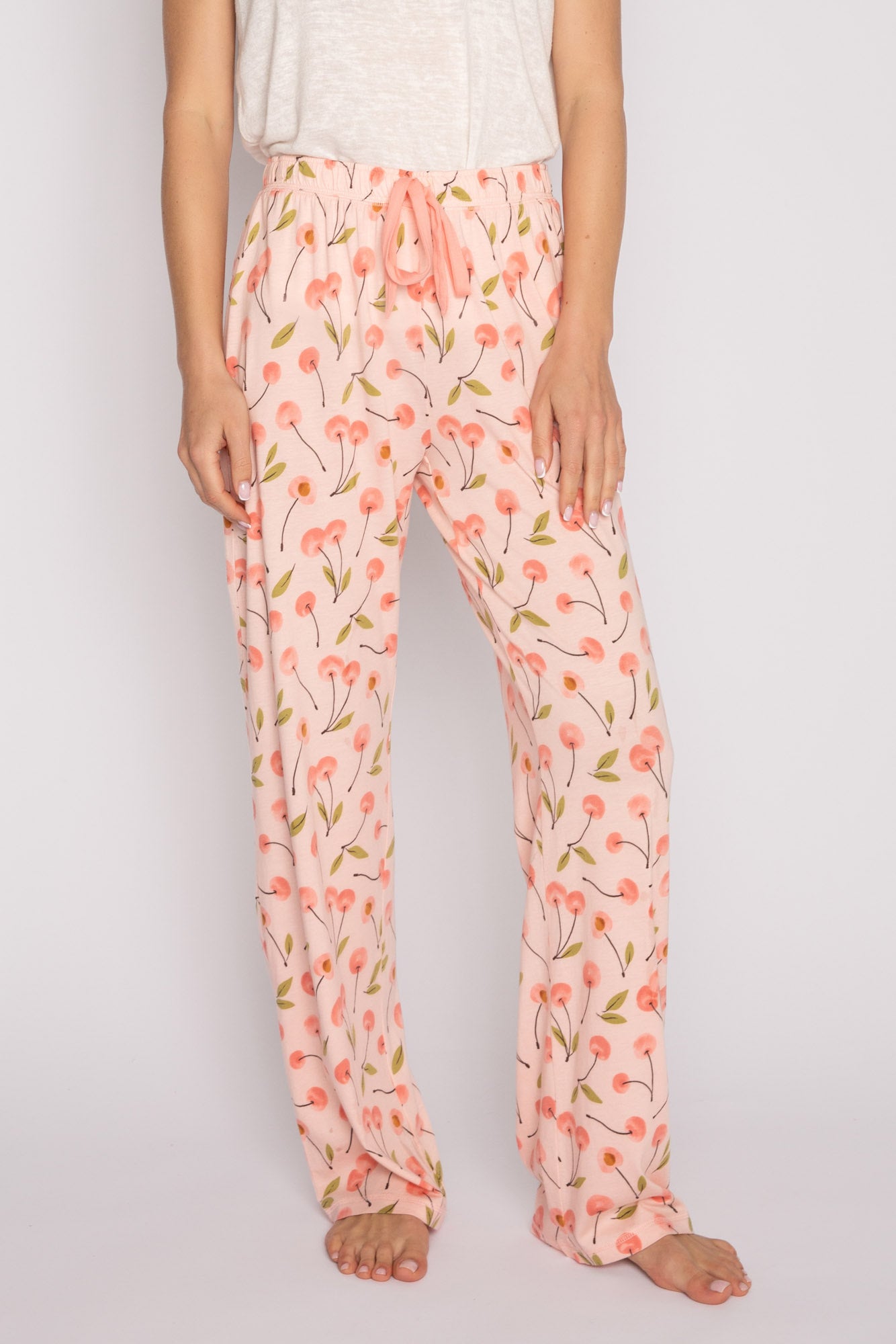 PJ Salvage - Playful Prints Cherry Pants | What To Wear Sudbury