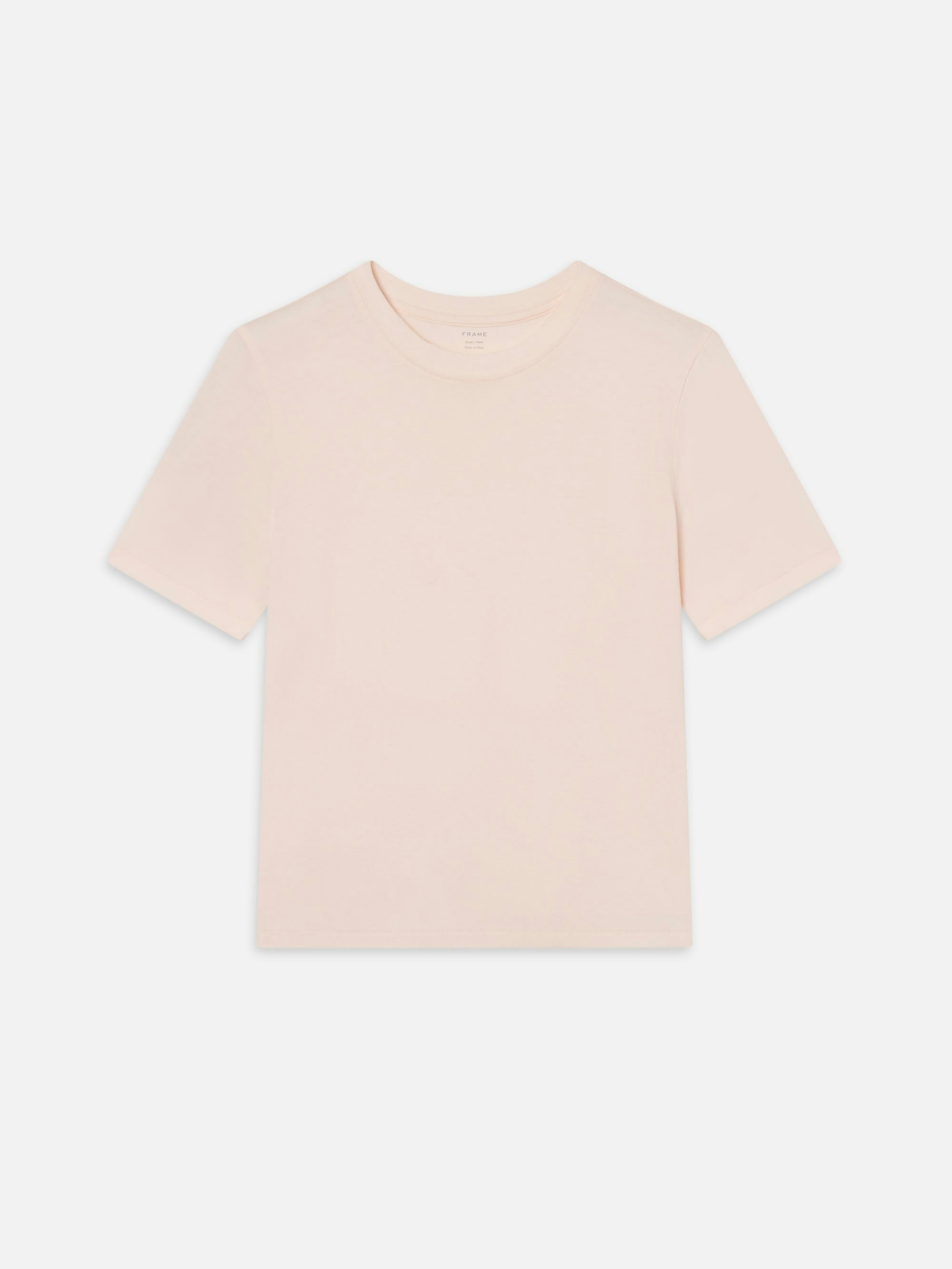 Frame - The Baby Tee in Light Pink | What To Wear Sudbury